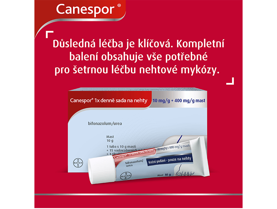 Canespor 1x denně sada na nehty | Canespor