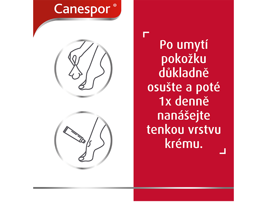 Krém Canespor 1x denně | Přípravek Canespor 1x denně