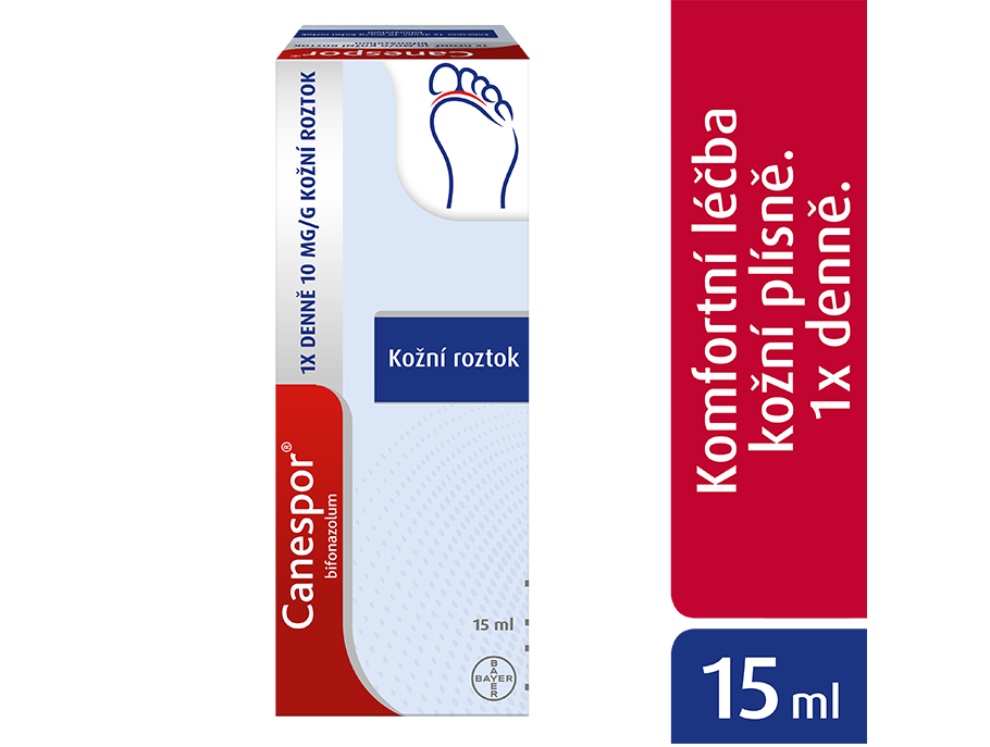 Roztok Canespor 1x denně | Přípravek Canespor 1x denně