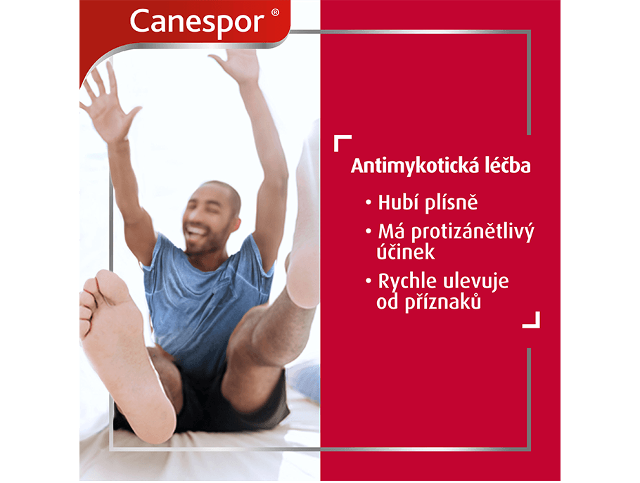 Roztok Canespor 1x denně | Přípravek Canespor 1x denně